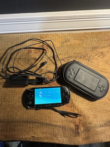 Sony PSP-3001 Portable Console Black w/ SD Card, Game & Case | eBay