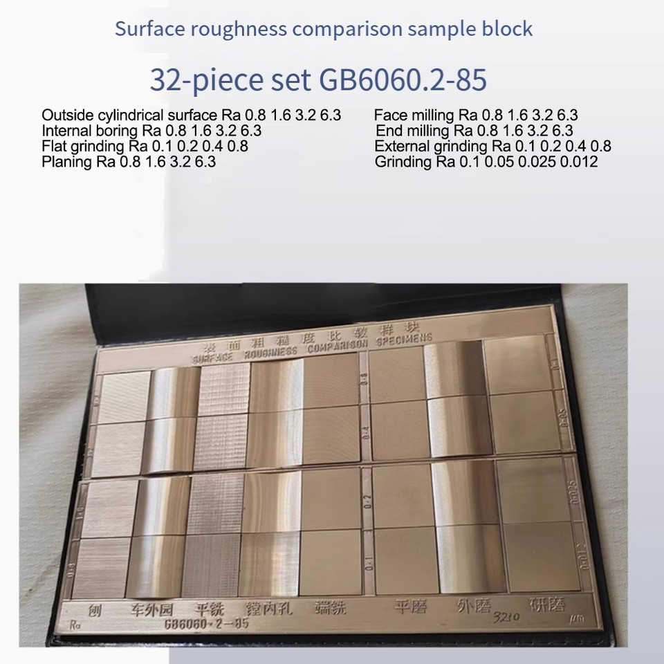Roughness Comparison Sample Quality Control Samples Grinding Process ...