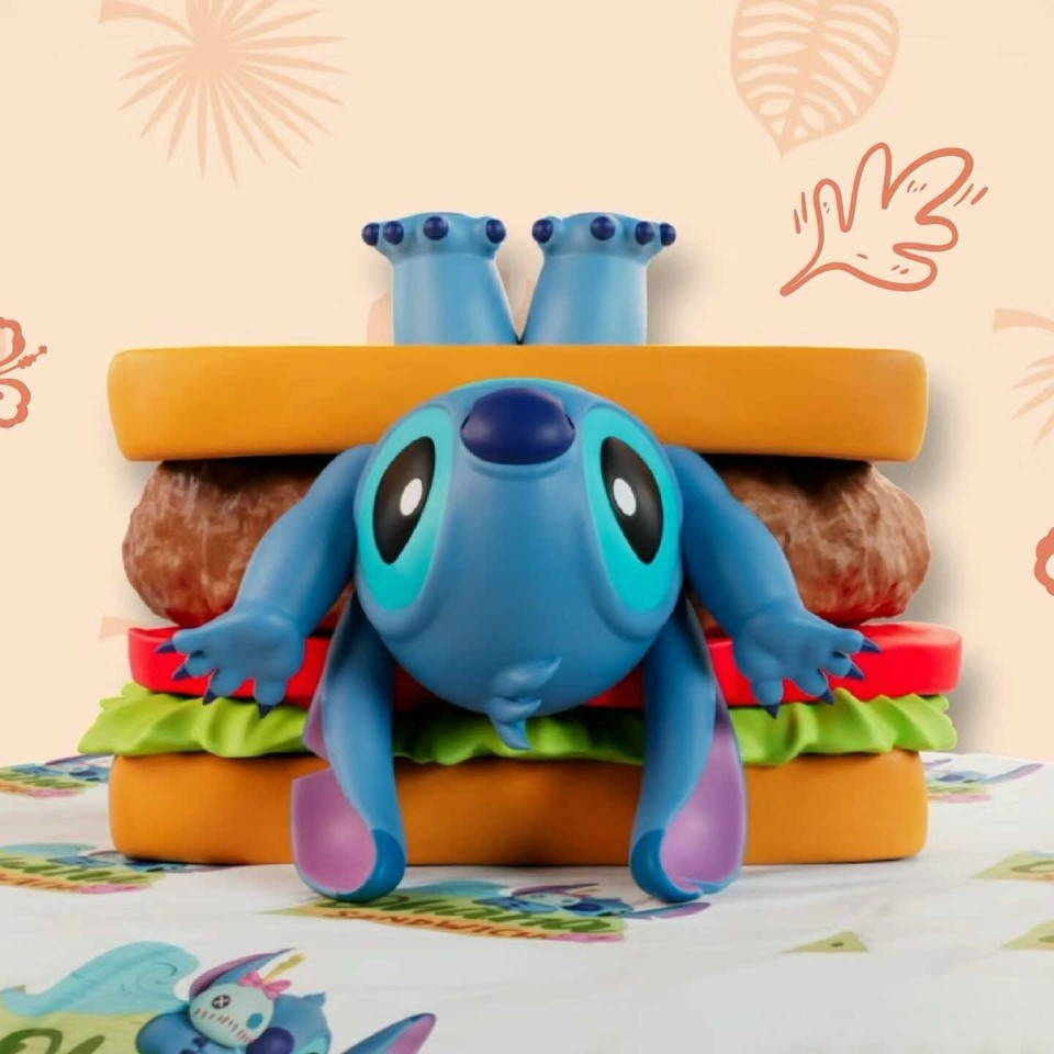 Soap Studio Lilo & Stitch Sandwich Series Blind Box Confirmed Figure ...