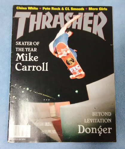 THRASHER Magazine, March 1995, Skateboarding - Mike Carroll, Skater of ...