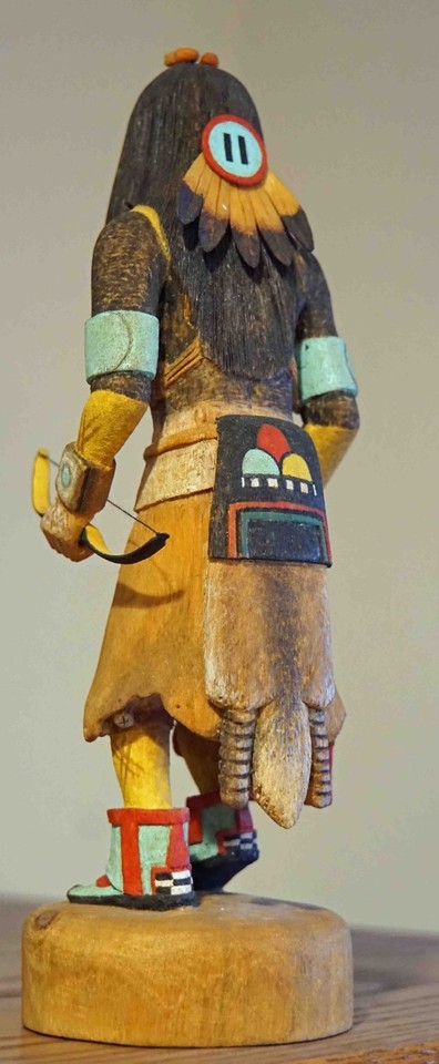 Hopi Kachina Doll Chakwaina Katsina Cottonwood Root Carving Signed ...