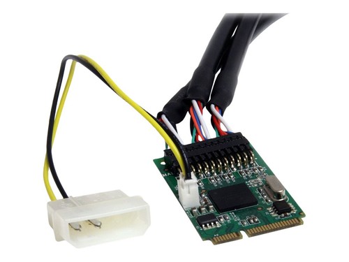 StarTech.com Mini PCI Express FireWire 2b 1a 1394 3-Port Adapter Card ...