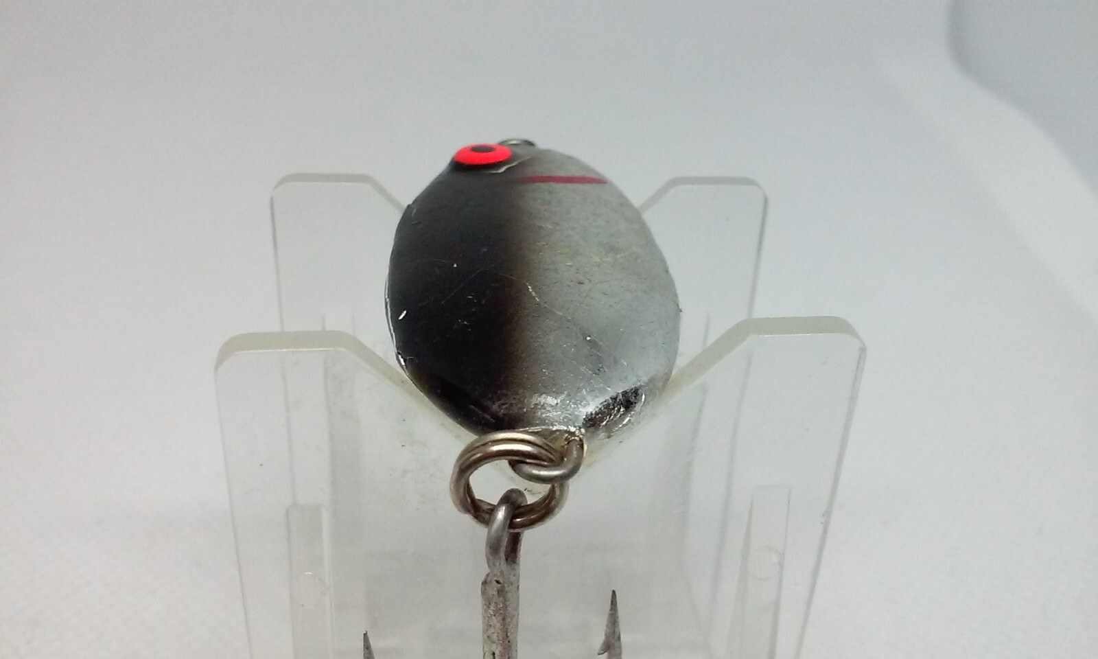 Vintage BOMBER SLAB SPOON Silver Shad 1 3/4" Jigging Spoon 7/8oz ...