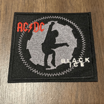 AC/DC ACDC Black Ice Iron On Applique Patch | eBay