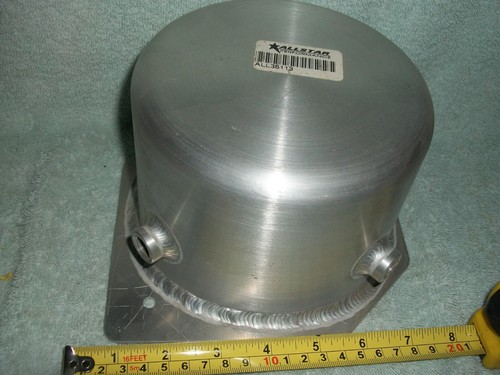 NEW ALUMINUM OVERFLOW TANK 1 QT ALLSTAR 36113 RACE RACING WATER ...