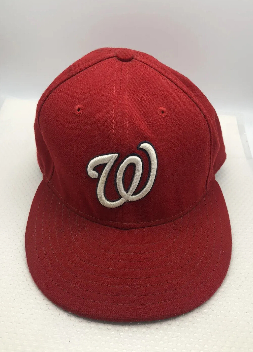 New Era Red Washington Nationals Cap | eBay