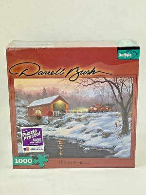 Darrell Bush Holiday Traditions - 1000 pc Jigsaw Puzzle - Buffalo Games ...