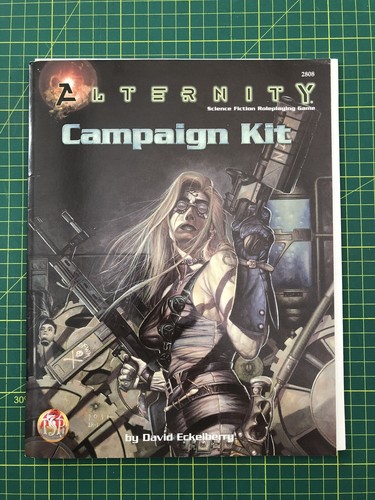 TSR #2808 - Alternity Campaign Kit - DM Screen & Player Sheets (1998 ...