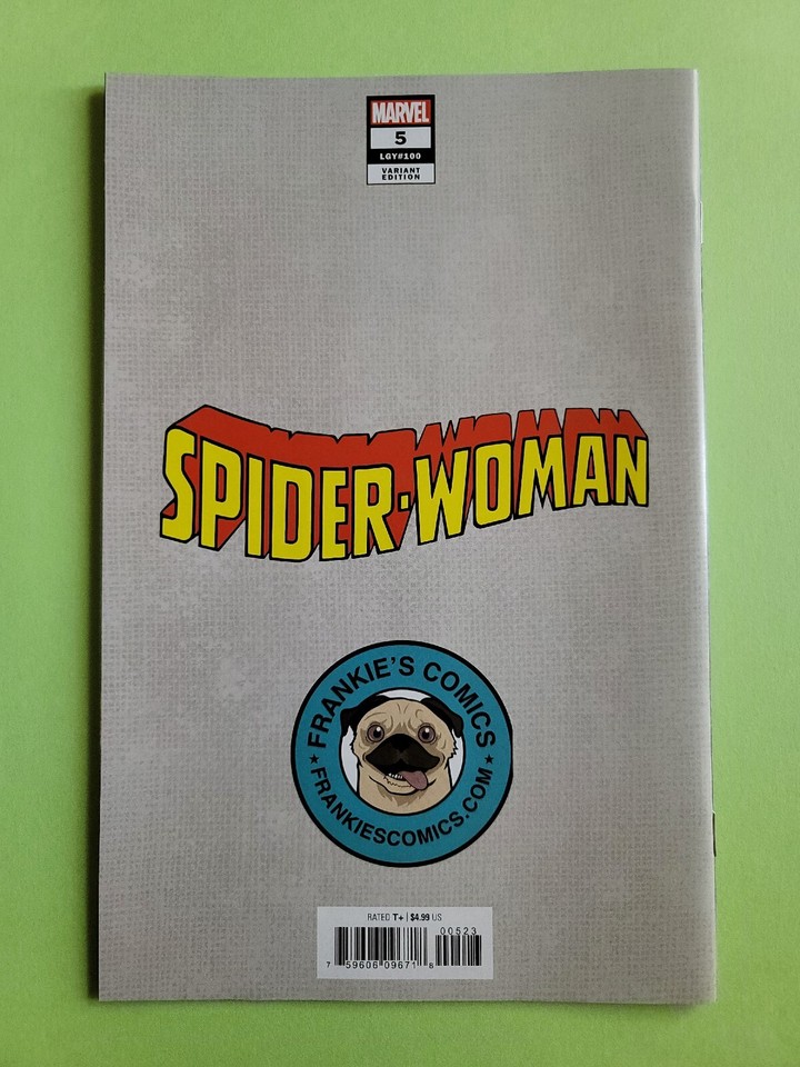 Spider-Woman 5 (Marvel 2020) Lucio Parrillo Spider-Gwen Virgin Variant ...