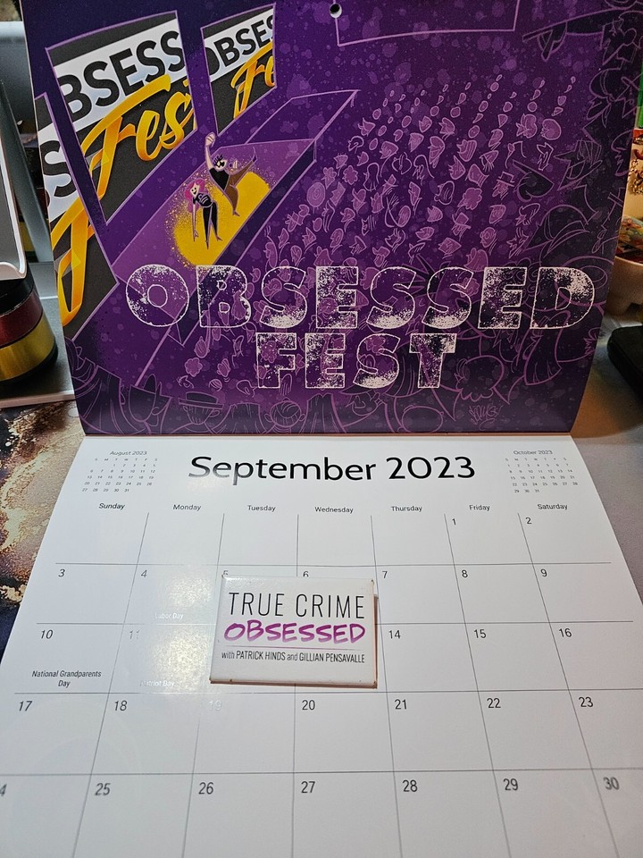 True Crime Obsessed Merch LOT Size XL - TCO - ON Podcast Network | eBay