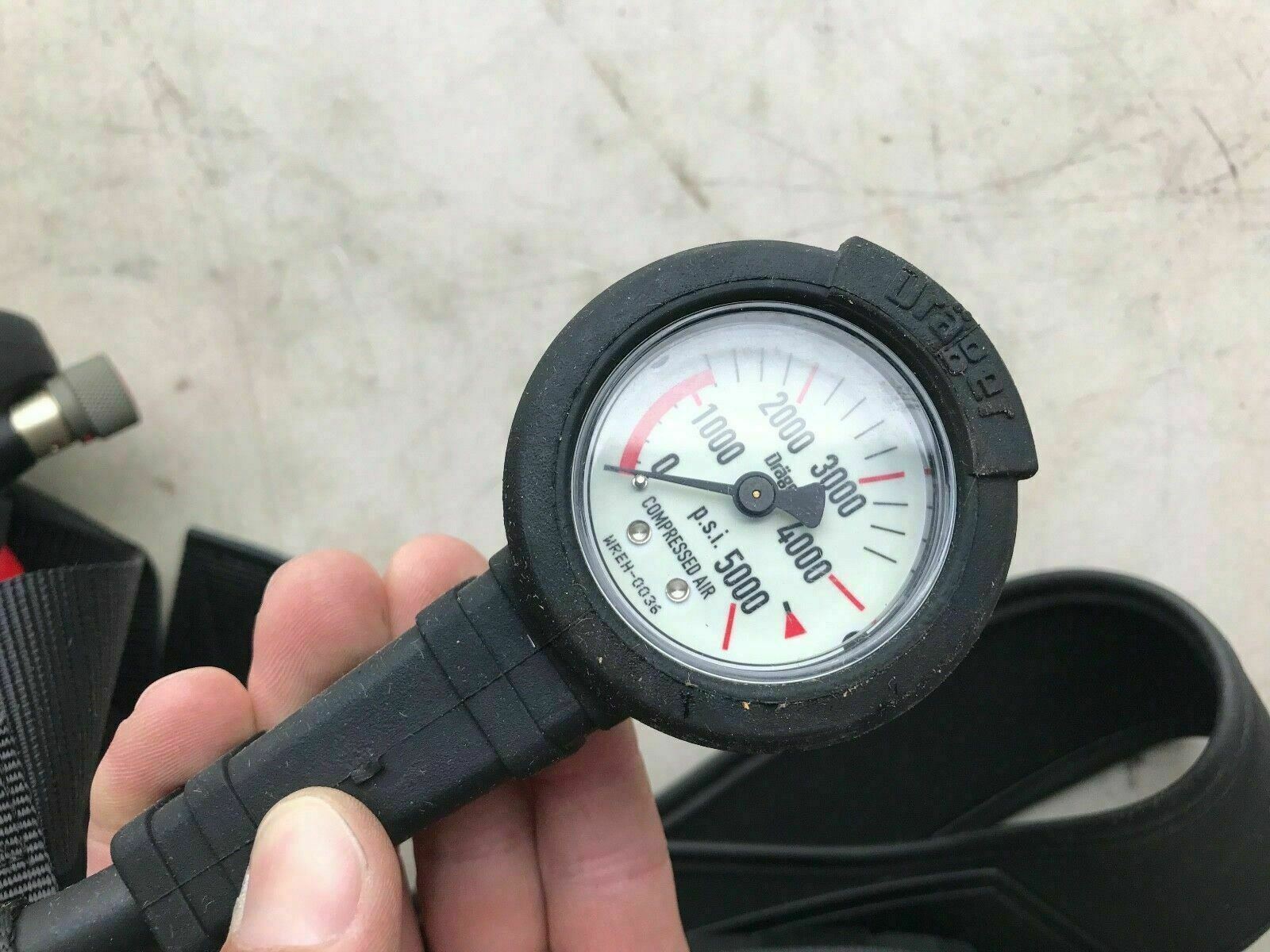 Draeger Escape SCBA Short Hose W/NOVA Mask 15 Minute W/Quick Release ...