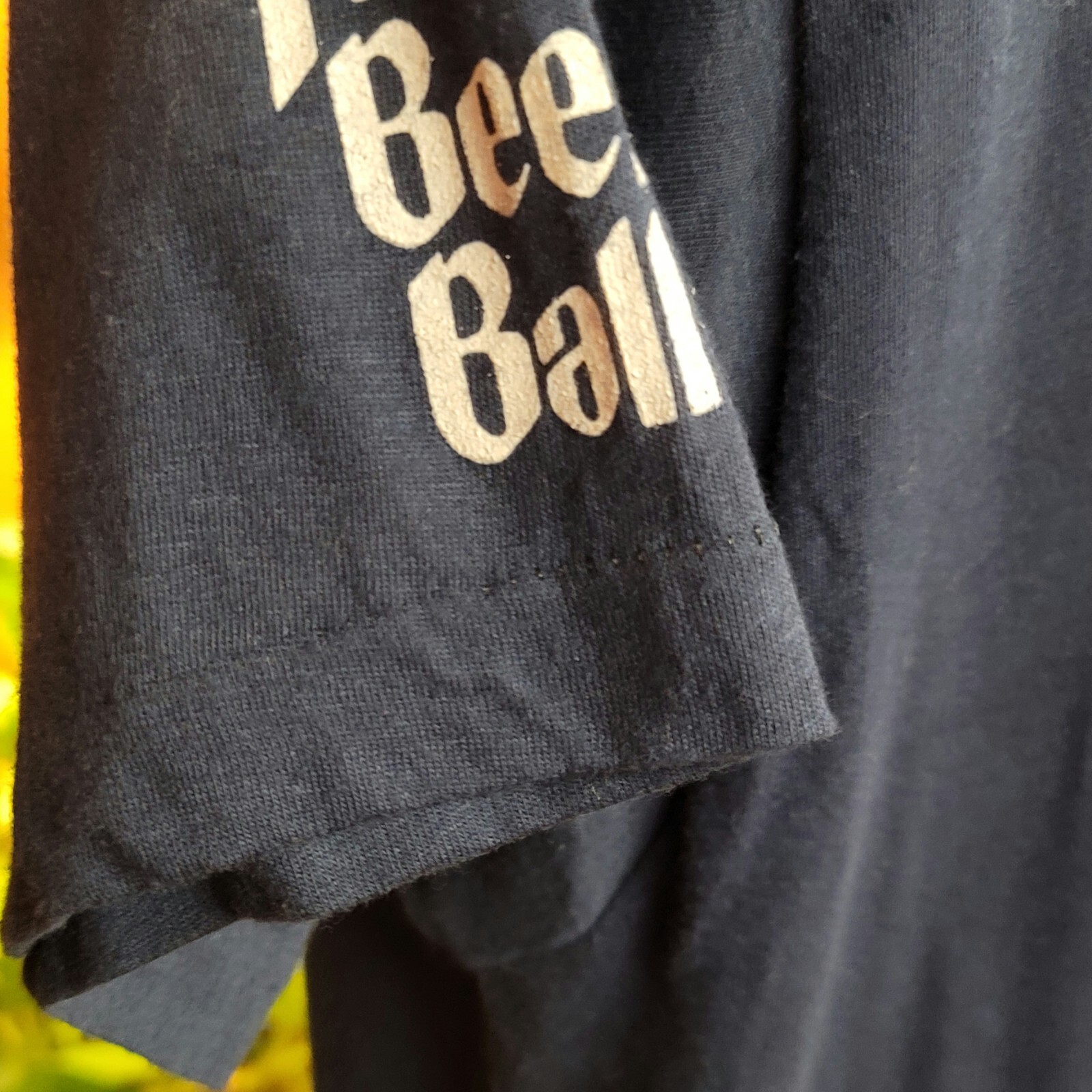 Rare Vintage 80s Hudy Beer I've Got Balls Single Stit… - Gem