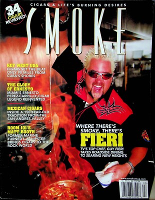 Smoke Magazine Guy Fieri & Key West Fall 2009 042023R | eBay