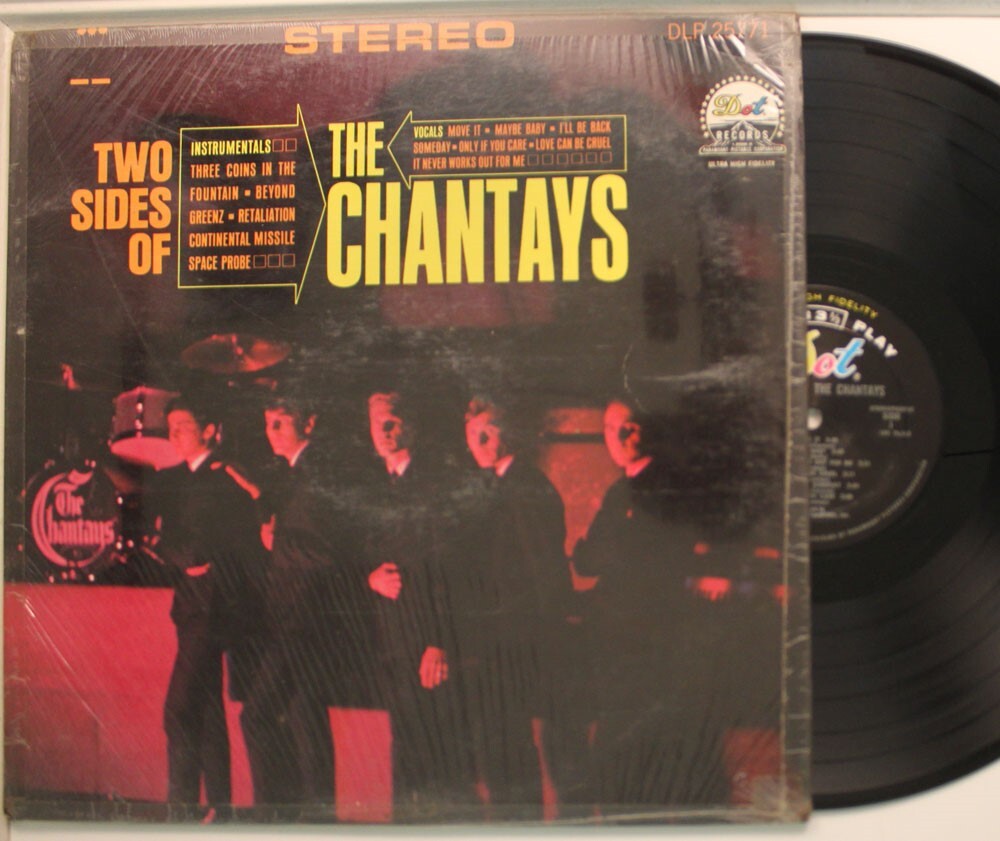 The Chantays Lp Two Sides Of On Dot - Vg++ To Nm / Vg+ To Vg++ (in ...