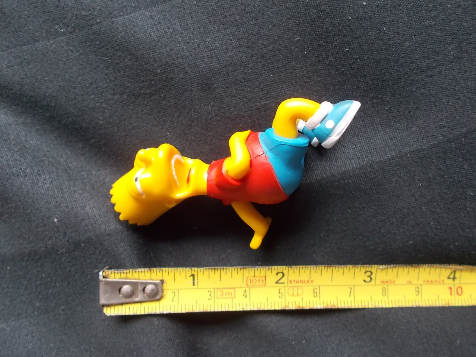 Action Figure The Simpsons Bart Simpson Lying Down approx 3 inch 2007 ...