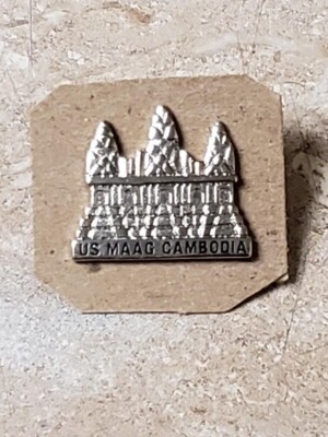 US Army US MAAG CAMBODIA Crest DUI (Just one, Not a Pair) | eBay