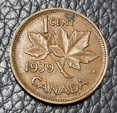 1939 Canada One Cent Coin | eBay