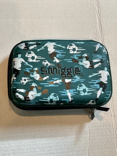 NWOT Smiggle Soccer Green Hardtop Pencil Case 8” x 6” - Great for ...