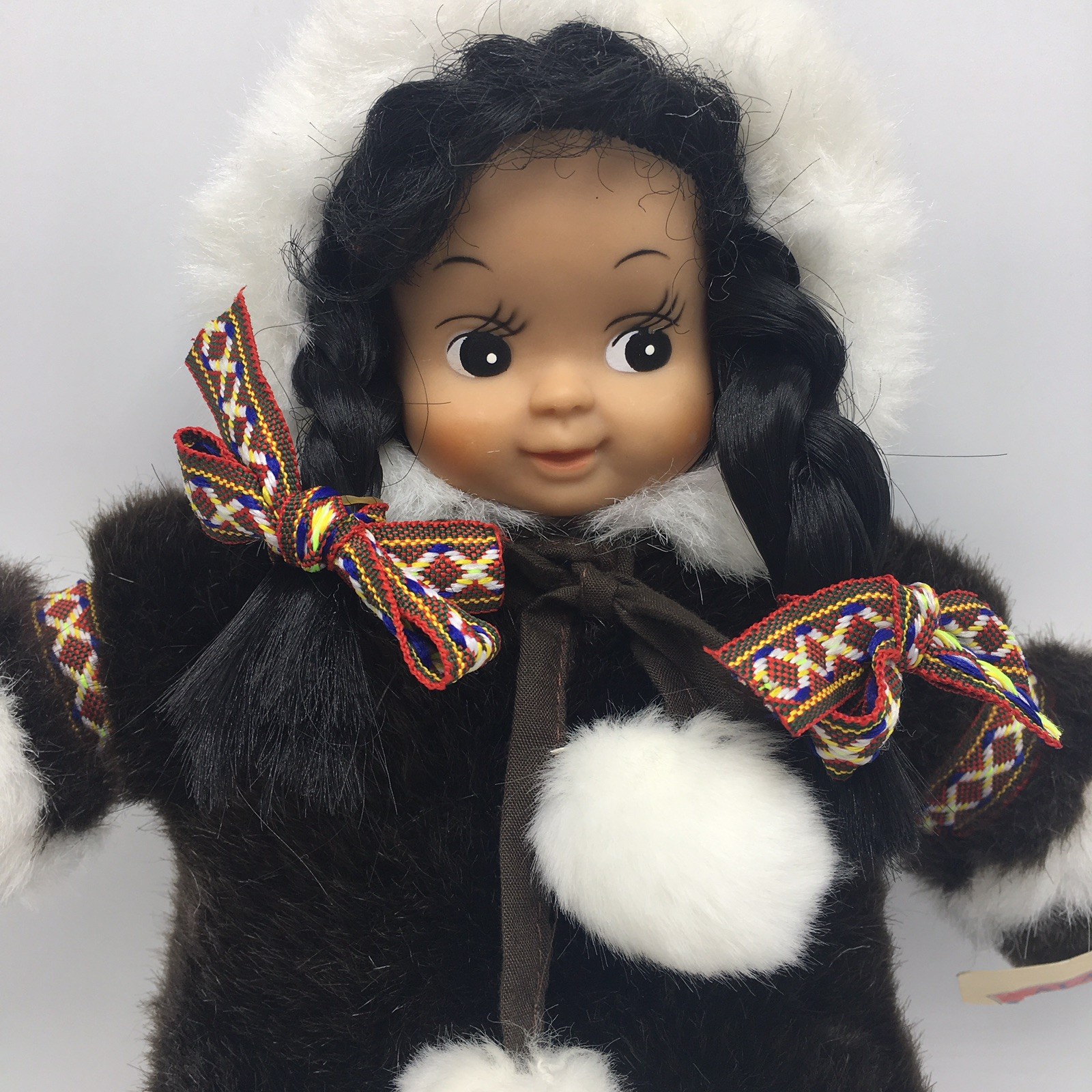 New Alaskan Friend Girl Doll Plush Anchorage Alaska Arctic Circle Fur ...