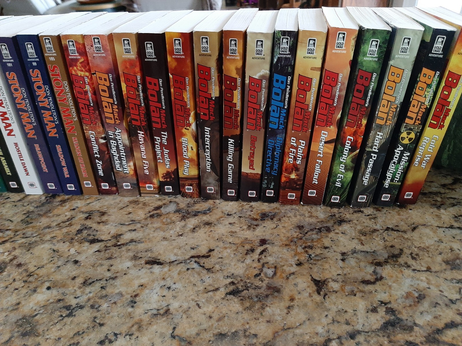 Don Pendleton Book Lot, 70 Paperbacks, The Executioner, Mack Bolan ...