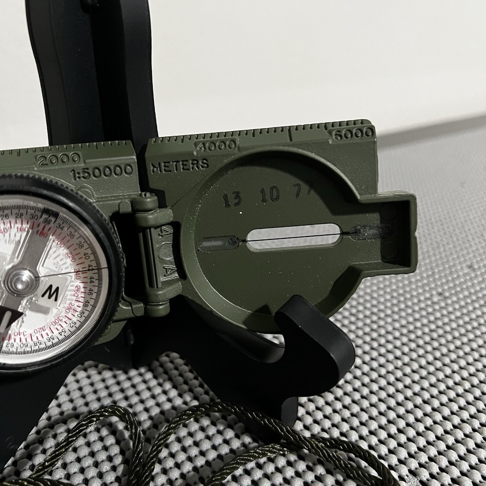 Cammenga Lensatic Phosphorescent Military Compass - Model 27 - Olive ...