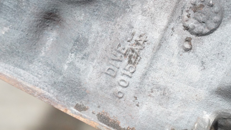 1971 FORD 460 CI ENGINE BARE BLOCK, STOCK BORE D1VE-6015- AA, 0K23. WE ...