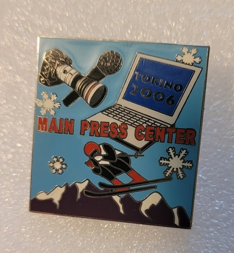 TORINO 2006 OLYMPIC MAIN PRESS CENTER PIN | eBay