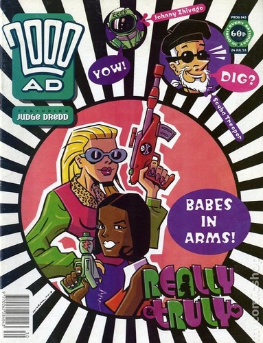 2000 AD UK #845 FN 1993 Stock Image | eBay