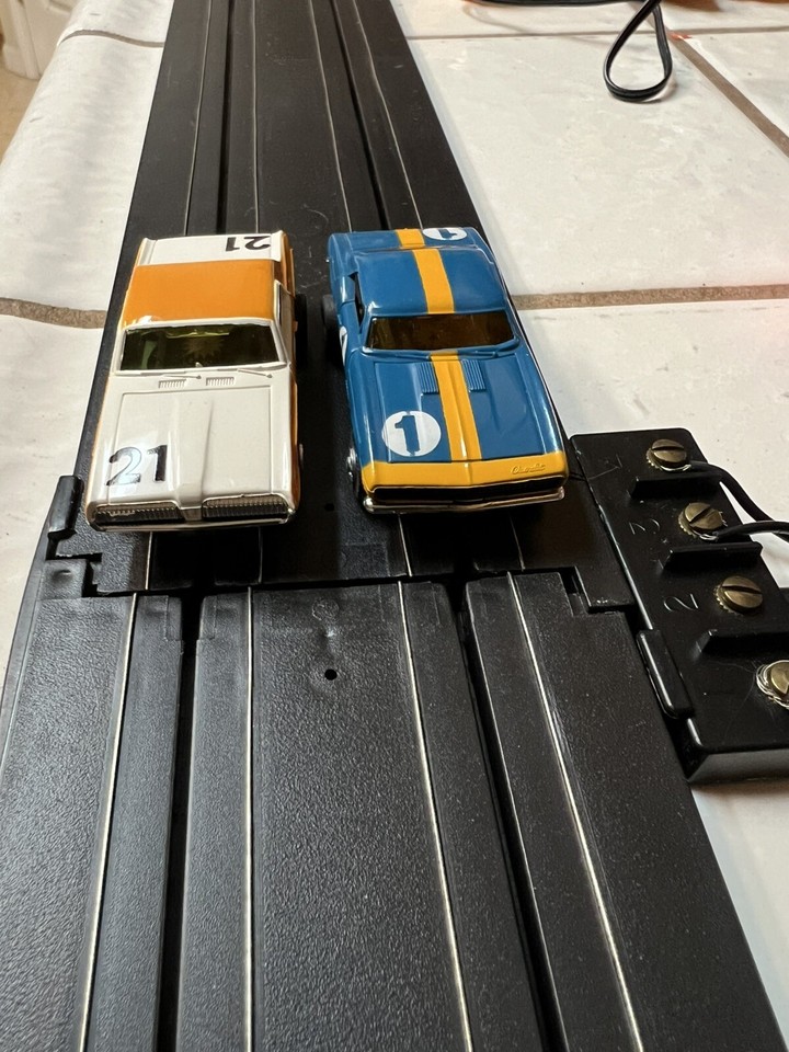 Aurora T-Jet Thunderjet Figure 8 Slot Car Set 1967 Complete Original ...