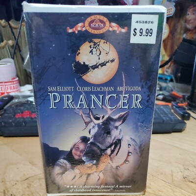 Prancer VHS Vintage 1989 Christmas Movie Sam Elliott Sealed New 27616666536| eBay
