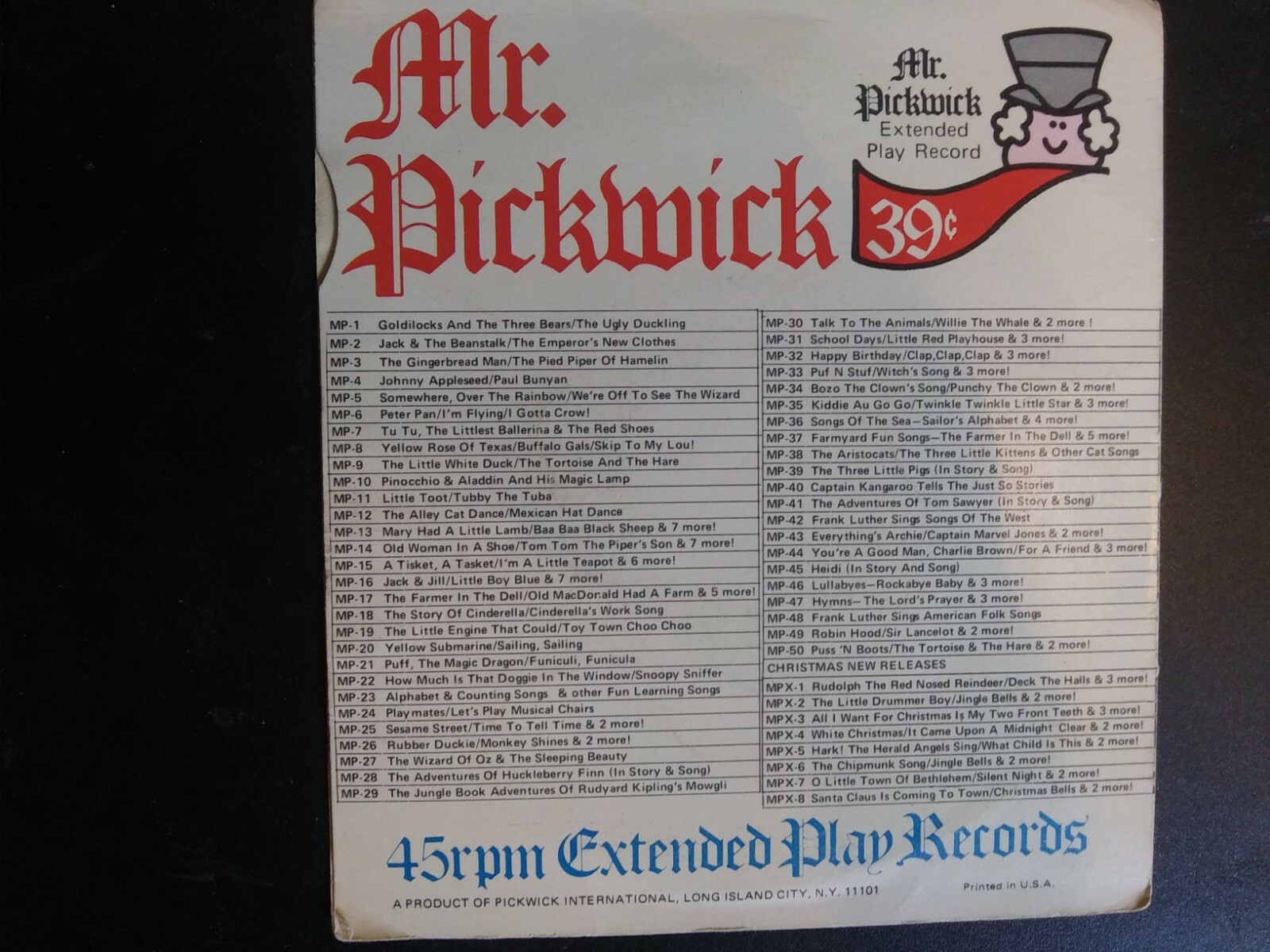 Vintage Pickwick Captain Kangaroo 45 RPM Vinyl Record | eBay