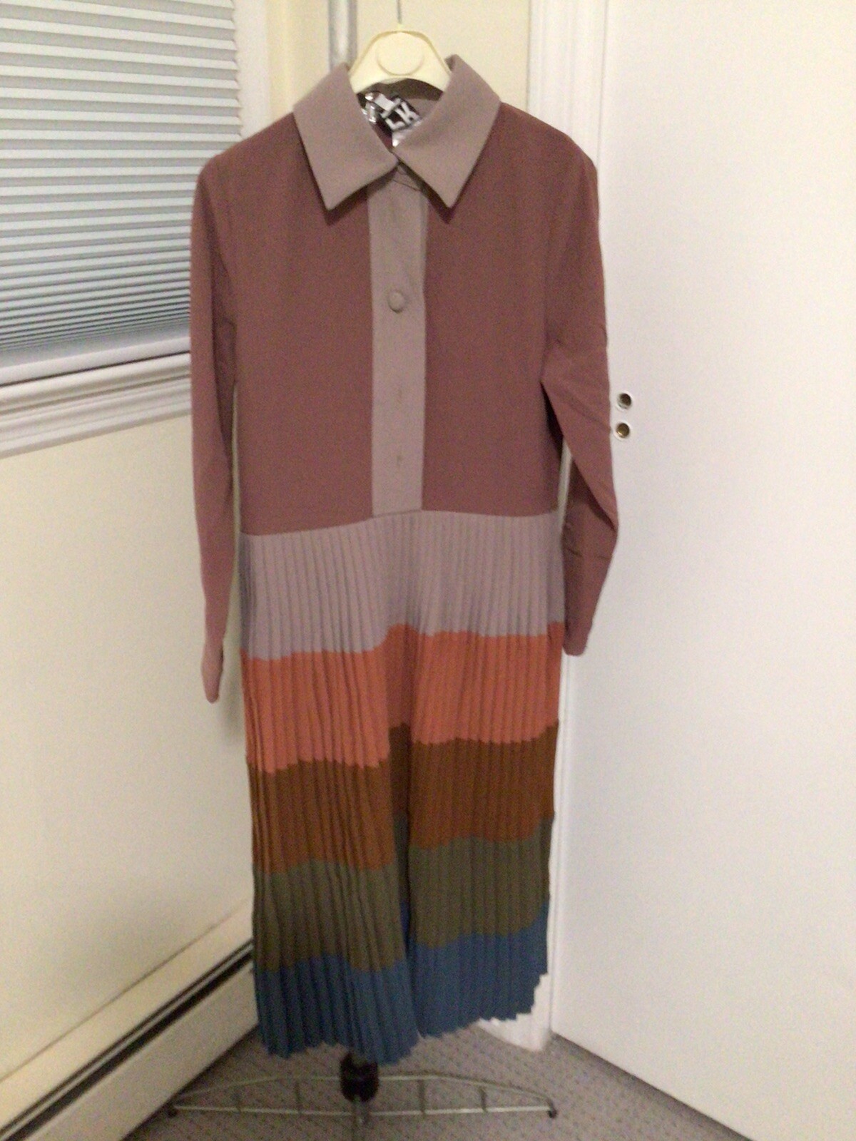 Petite Ruelle Color Block Dress 14 Nwt | eBay