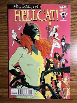 2016 PATSY WALKER A.K.A. HELLCAT! 1 NM FRIED PIE VARIANT MARVEL COMICS 2016 | eBay