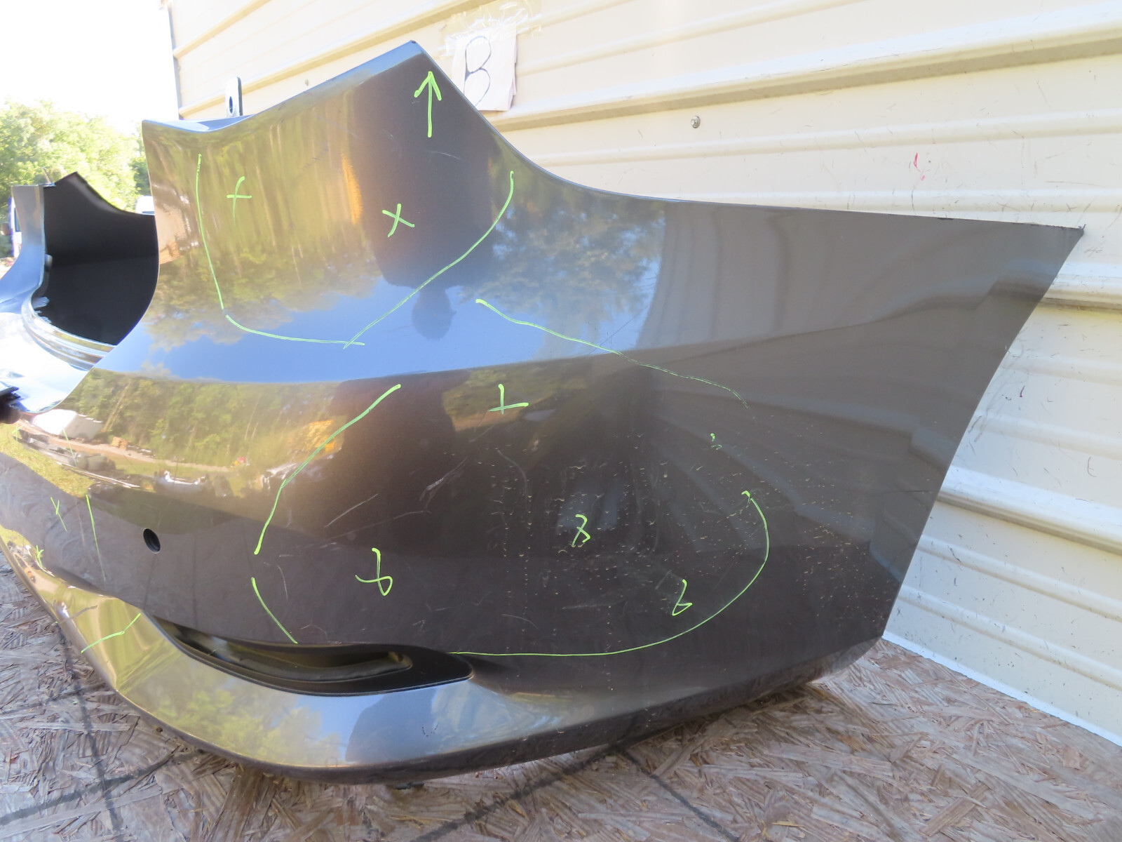 2016 2017 2018 2019 2020 INFINITI QX60 REAR BUMPER COVER OEM | eBay