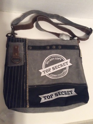 Sunsa Vintage Canvas Leather Crossbody Bag Top Secret Sunsa India ...