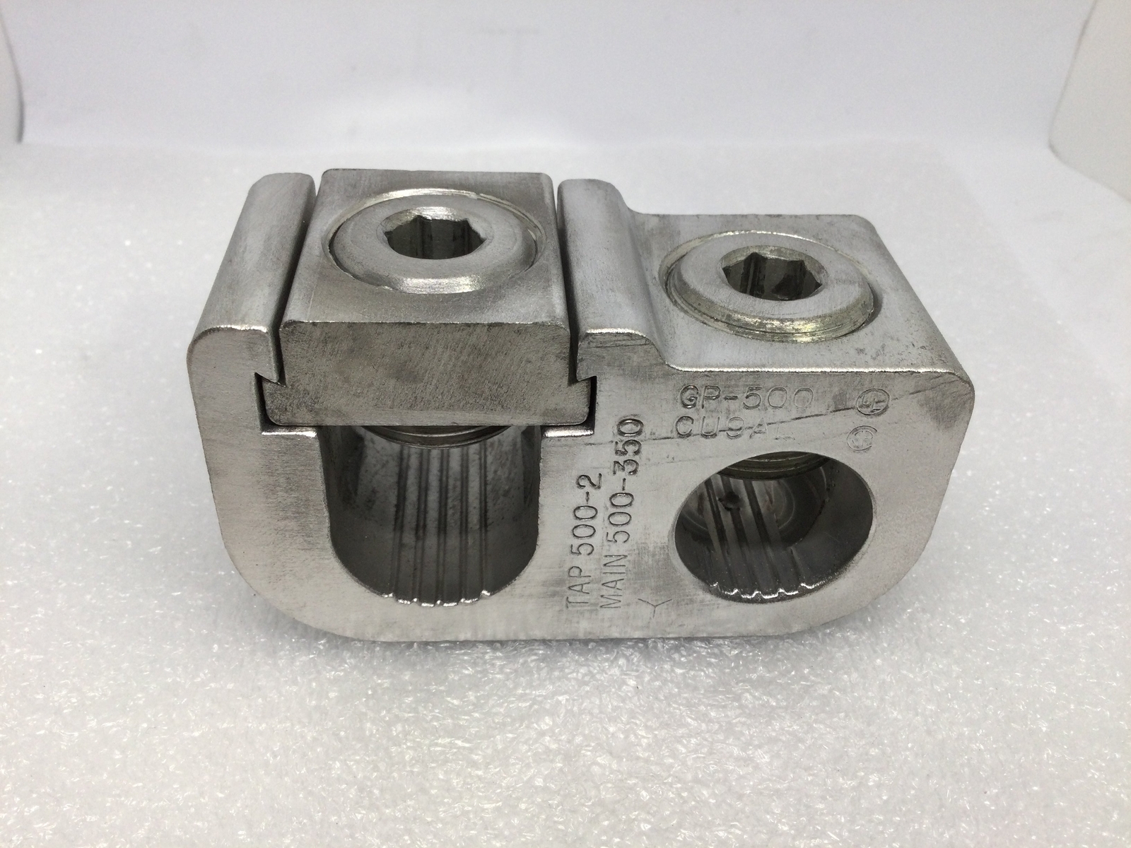 Ilsco GP-500 TAP500-2 Main 500-350 CU9AL Wire Connector Lug Tap 3 1/8 ...