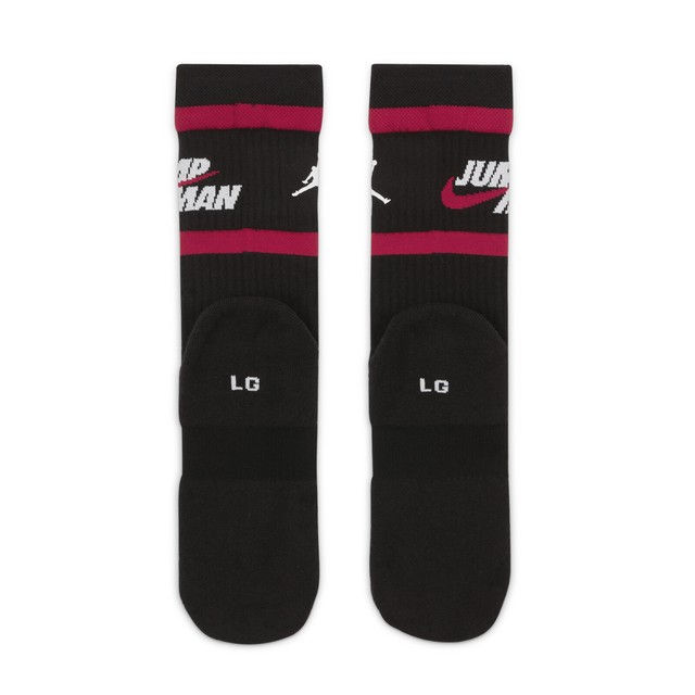 Nike Air Jordan Dri-FIT Legacy Crew Socks Bred DA2560-010 Men’s XL (12 ...