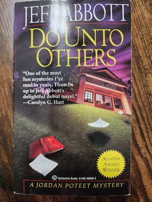 Do Unto Others (Jordan Poteet) Abbott, Jeff Mass Market Paperback ...