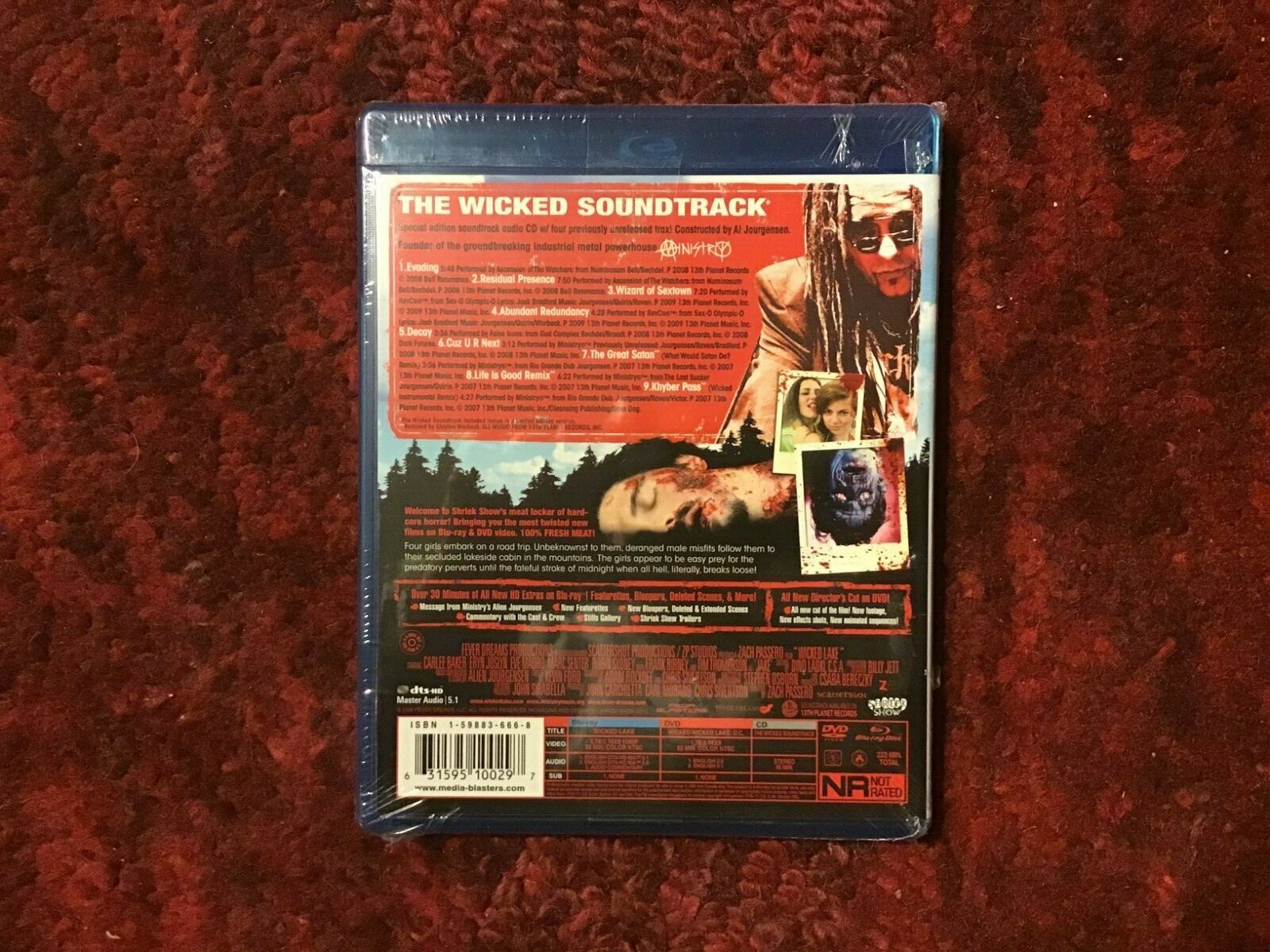 Wicked Lake (Blu-ray/DVD, 2010, 3-Disc Set, Director's Cut; Blu-ray/DVD ...