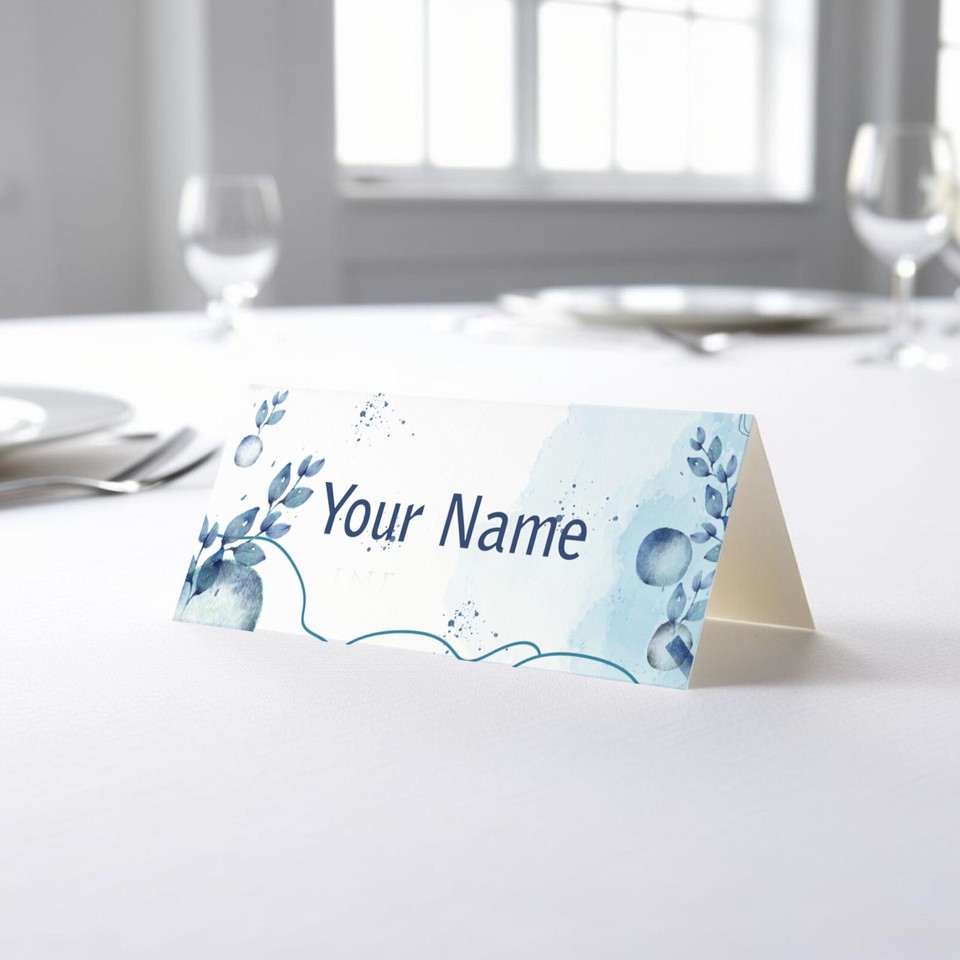 Personalised Place Cards, Table Name Cards for Weddings, Place Table ...