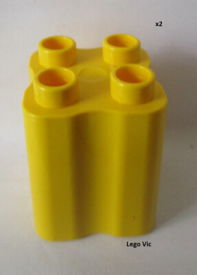 Lego 31061 x2 Duplo Brick 2x2x2 Yellow 2985 3512 2603 2604 2600 MOC | eBay