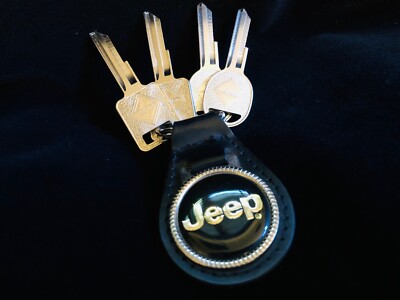 NOS Jeep GM AMC International B46 J Ignition RA4 RA3 Door Key Set Uncut ...