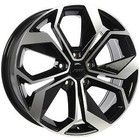 Set of 4 Black 15in OEM Replica Wheel Rims for Kia Forte, OE9P2A1 15x6 ...