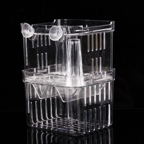 Clear Aquarium Hatchery Trap Fish Breeding Box Tank Fry Breeder ...