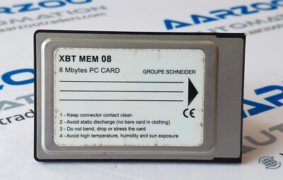 Schneider / Pretec XBT-MEM-08, 8Mbytes PC CARD | USED | eBay