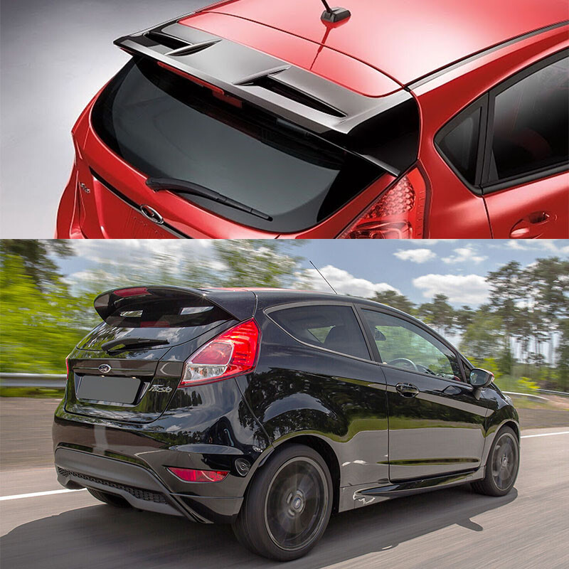 For Ford Fiesta Hatchback 2008-2019 ST Factory Style Rear Spoiler Wing ...