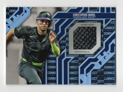 2025 Topps Series 2 Christopher Morel City Connect Relic /50 Game-Worn ...