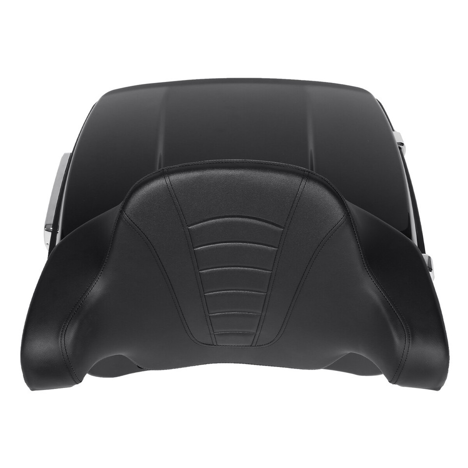 King Pack Trunk +Backrest Fit For Harley Davidson 14-24 Tour Pak Road ...