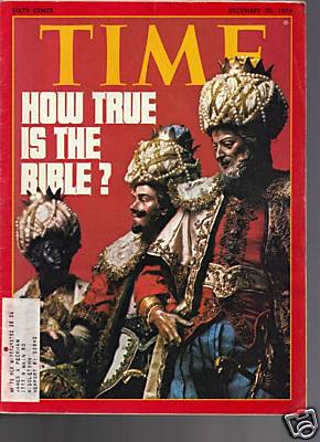 Time Magazine How True Is The Bible December 30, 1974 | eBay
