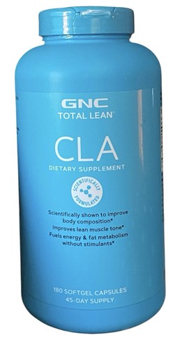 GNC Total Lean CLA Dietary Supplement 180 Softgels Exp 5/26 | eBay